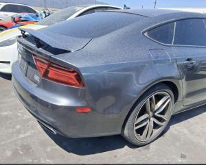 Pelēks Audi A7 Sportback 2018 Šauļi, ar dzinēja tilpumu 3.00 L un nobraukumu 188 tūkst. km par 8500 €, foto 17 vietnē AUTOMOTO.COM.LV