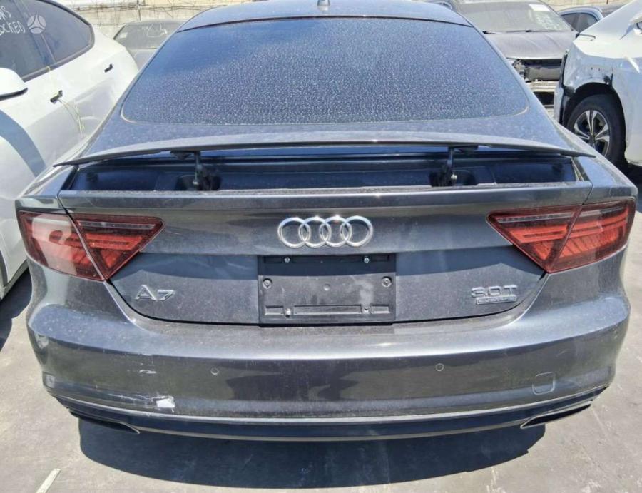 Pelēks Audi A7 Sportback 2018 Šauļi, ar dzinēja tilpumu 3.00 L un nobraukumu 188 tūkst. km par 8500 €, foto 18 vietnē AUTOMOTO.COM.LV