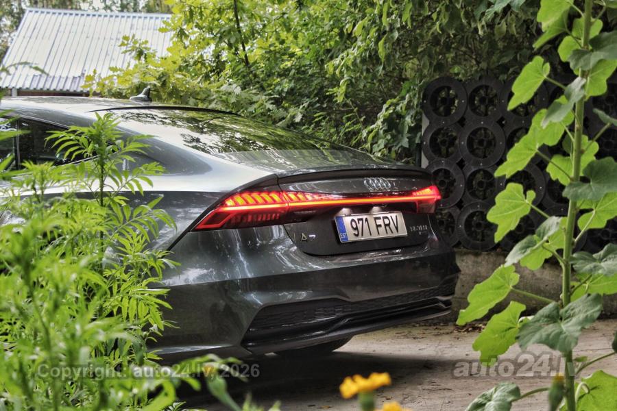 Grey Audi A7 Sportback 2018 in Tallinn, with an engine capacity of 3.00 L and mileage of 235 thousand km for 33500 €, photo 6 on AUTOMOTO.COM.LV