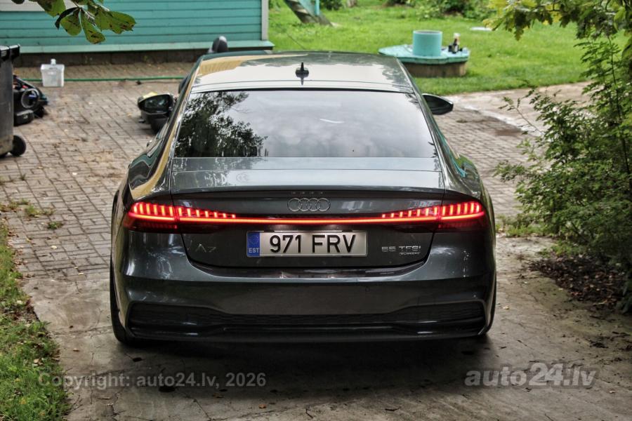 Grey Audi A7 Sportback 2018 in Tallinn, with an engine capacity of 3.00 L and mileage of 235 thousand km for 33500 €, photo 7 on AUTOMOTO.COM.LV