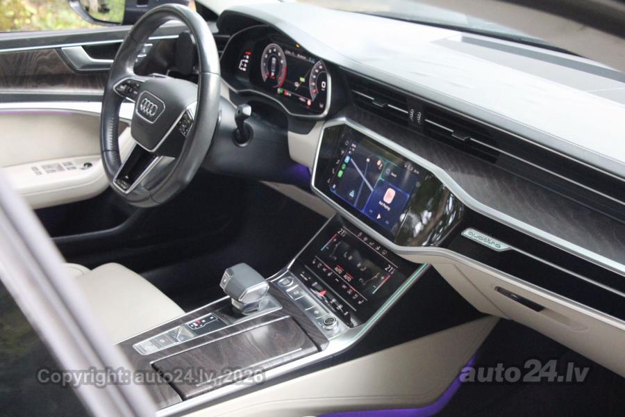 Grey Audi A7 Sportback 2018 in Tallinn, with an engine capacity of 3.00 L and mileage of 235 thousand km for 33500 €, photo 9 on AUTOMOTO.COM.LV