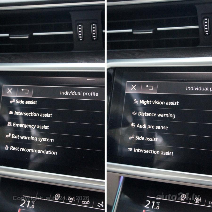 Grey Audi A7 Sportback 2018 in Tallinn, with an engine capacity of 3.00 L and mileage of 235 thousand km for 33500 €, photo 23 on AUTOMOTO.COM.LV