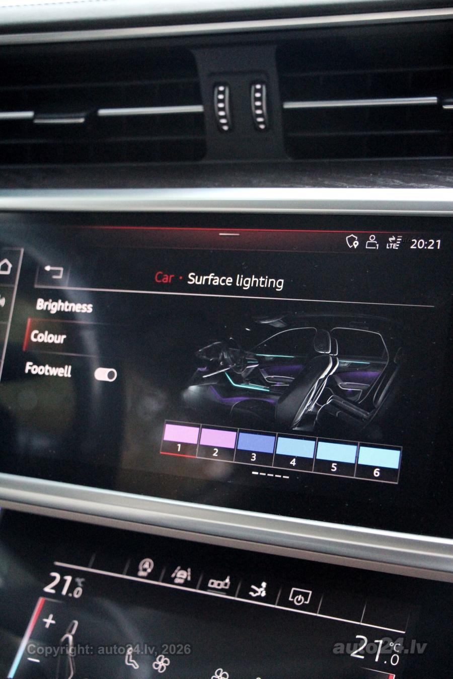 Grey Audi A7 Sportback 2018 in Tallinn, with an engine capacity of 3.00 L and mileage of 235 thousand km for 33500 €, photo 25 on AUTOMOTO.COM.LV