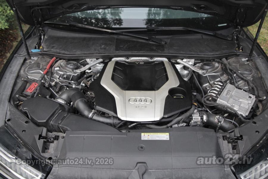 Grey Audi A7 Sportback 2018 in Tallinn, with an engine capacity of 3.00 L and mileage of 235 thousand km for 33500 €, photo 28 on AUTOMOTO.COM.LV