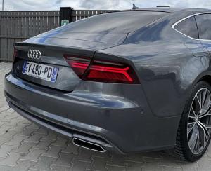 Pelēks Audi A7 Sportback 2018 Kauņa, ar dzinēja tilpumu 2.97 L un nobraukumu 300 tūkst. km par 14999 €, foto 8 vietnē AUTOMOTO.COM.LV