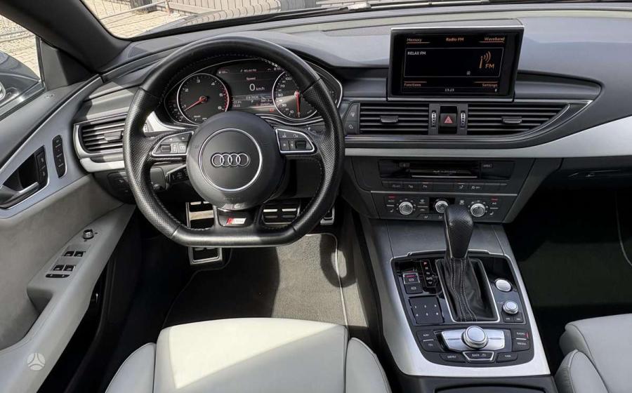 Pelēks Audi A7 Sportback 2018 Kauņa, ar dzinēja tilpumu 2.97 L un nobraukumu 300 tūkst. km par 14999 €, foto 18 vietnē AUTOMOTO.COM.LV