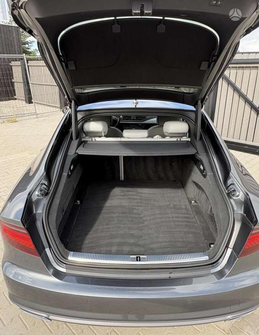 Pelēks Audi A7 Sportback 2018 Kauņa, ar dzinēja tilpumu 2.97 L un nobraukumu 300 tūkst. km par 14999 €, foto 25 vietnē AUTOMOTO.COM.LV