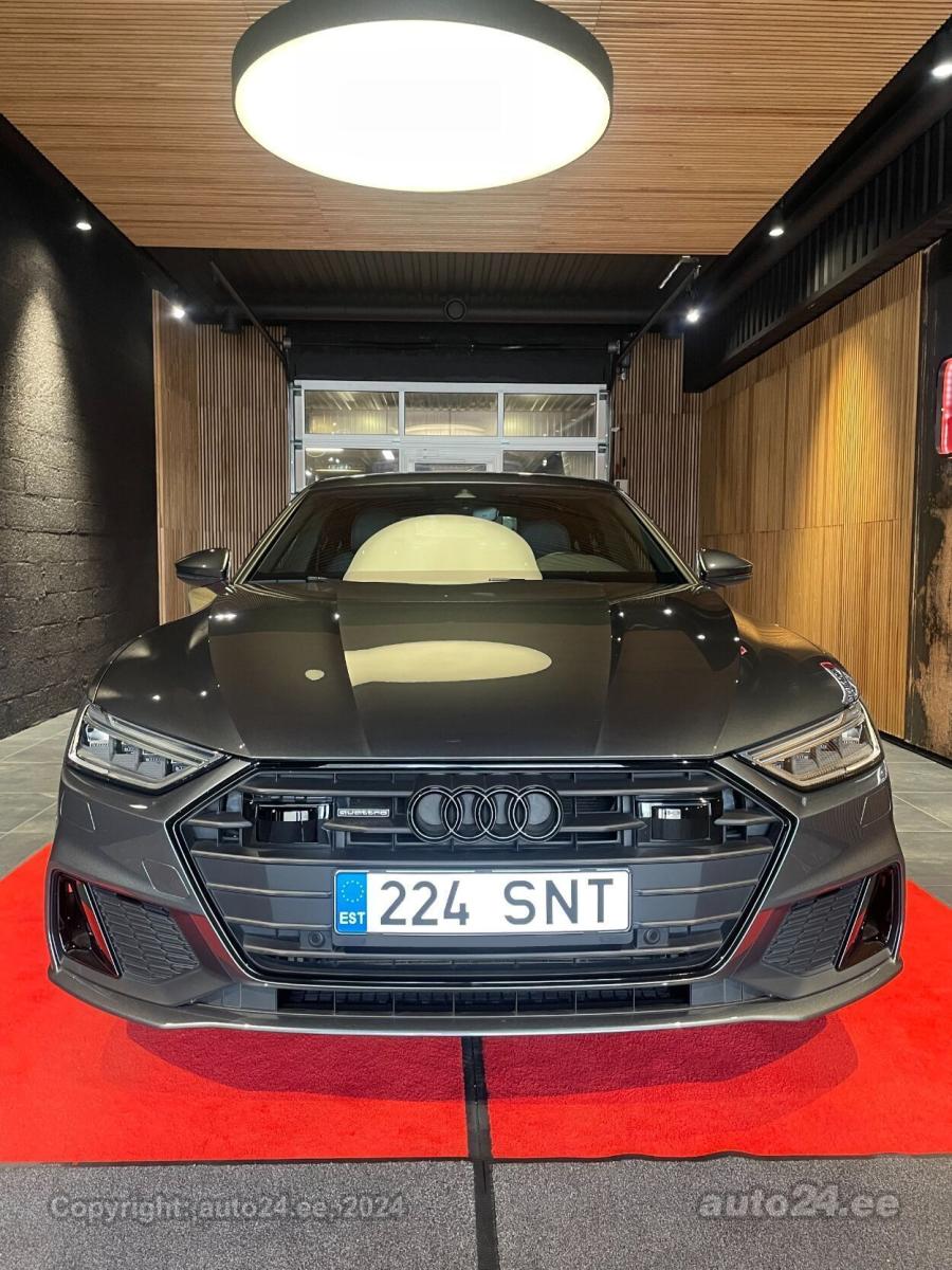 Pelēks Audi A7 Sportback 2019 Kuresāre, ar dzinēja tilpumu 2.00 L un nobraukumu 56 tūkst. km par 46000 €, foto 1 vietnē AUTOMOTO.COM.LV