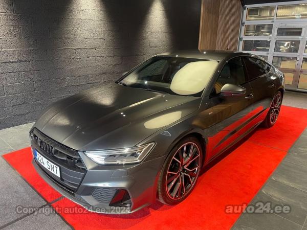 Pelēks Audi A7 Sportback 2019 Kuresāre, ar dzinēja tilpumu 2.00 L un nobraukumu 56 tūkst. km par 46000 €, foto 3 vietnē AUTOMOTO.COM.LV
