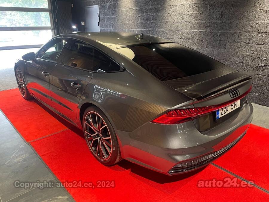 Pelēks Audi A7 Sportback 2019 Kuresāre, ar dzinēja tilpumu 2.00 L un nobraukumu 56 tūkst. km par 46000 €, foto 4 vietnē AUTOMOTO.COM.LV