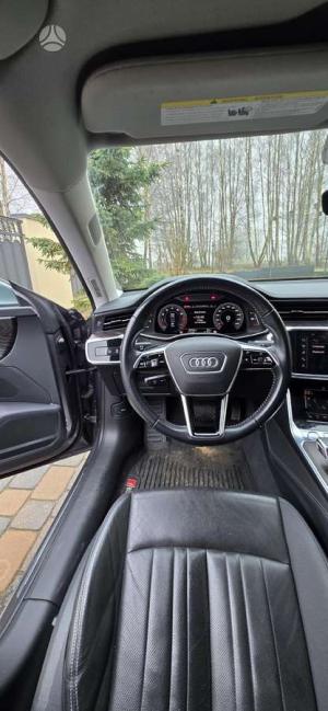 Grey Audi A7 Sportback 2019 in Vilnius, with an engine capacity of 3.00 L and mileage of 87 thousand km for 28500 €, photo 12 on AUTOMOTO.COM.LV
