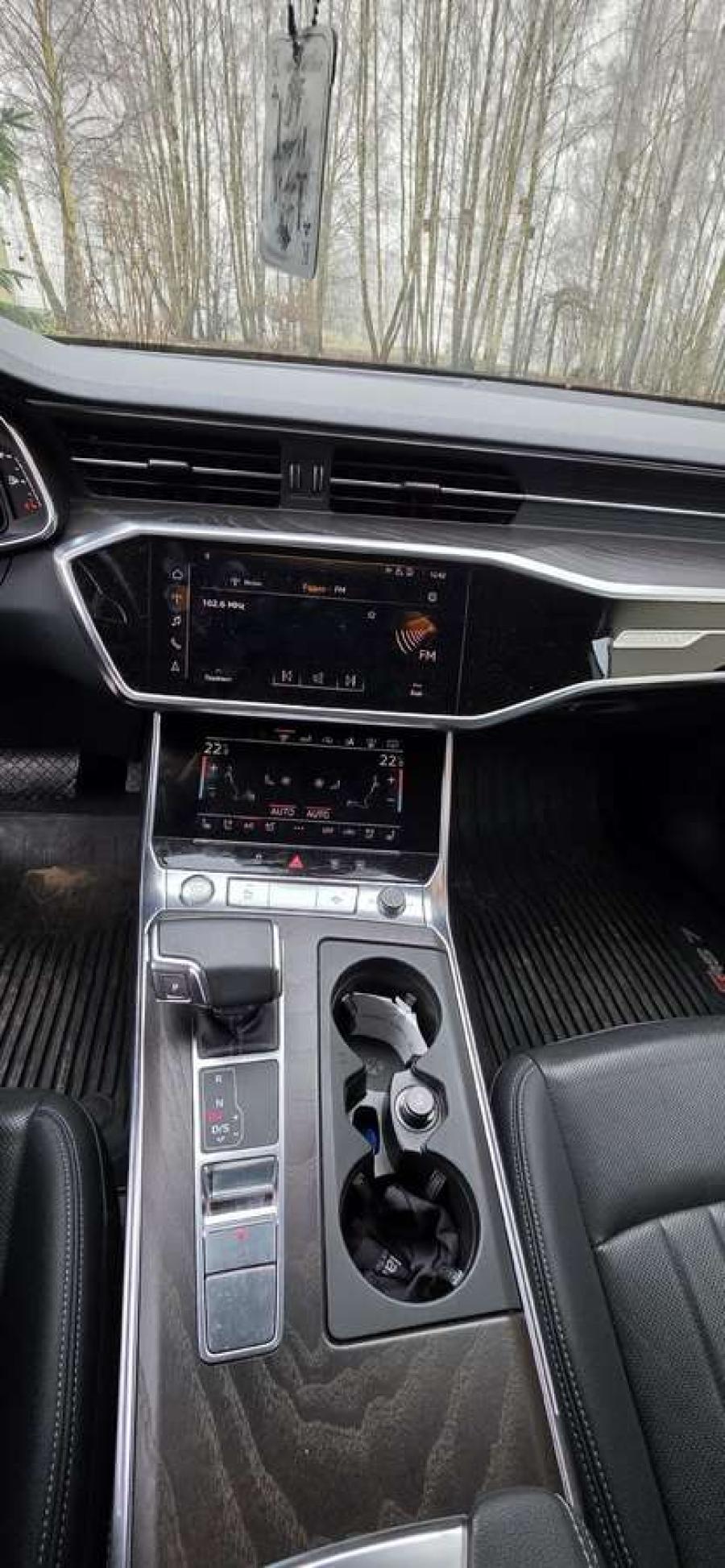 Grey Audi A7 Sportback 2019 in Vilnius, with an engine capacity of 3.00 L and mileage of 87 thousand km for 28500 €, photo 14 on AUTOMOTO.COM.LV
