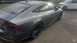Grey Audi A7 Sportback 2019 in Taurage, with an engine capacity of 3.00 L and mileage of 145 thousand km for 22500 €, photo 2 on AUTOMOTO.COM.LV