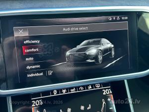 Grey Audi A7 Sportback 2020 in Tallinn, with an engine capacity of 2.00 L and mileage of 64 thousand km for 39999 €, photo 14 on AUTOMOTO.COM.LV