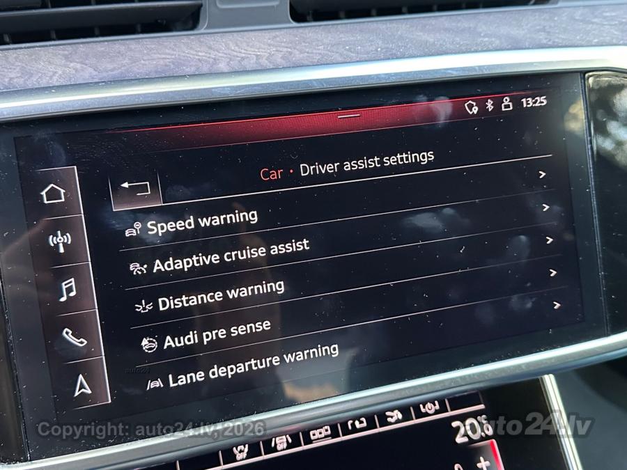 Grey Audi A7 Sportback 2020 in Tallinn, with an engine capacity of 2.00 L and mileage of 64 thousand km for 39999 €, photo 16 on AUTOMOTO.COM.LV