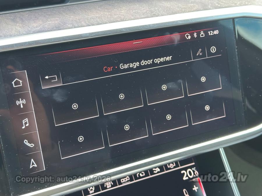 Grey Audi A7 Sportback 2020 in Tallinn, with an engine capacity of 2.00 L and mileage of 64 thousand km for 39999 €, photo 18 on AUTOMOTO.COM.LV