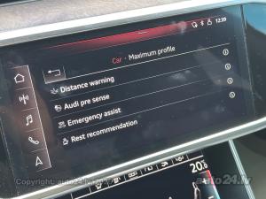 Grey Audi A7 Sportback 2020 in Tallinn, with an engine capacity of 2.00 L and mileage of 64 thousand km for 39999 €, photo 19 on AUTOMOTO.COM.LV