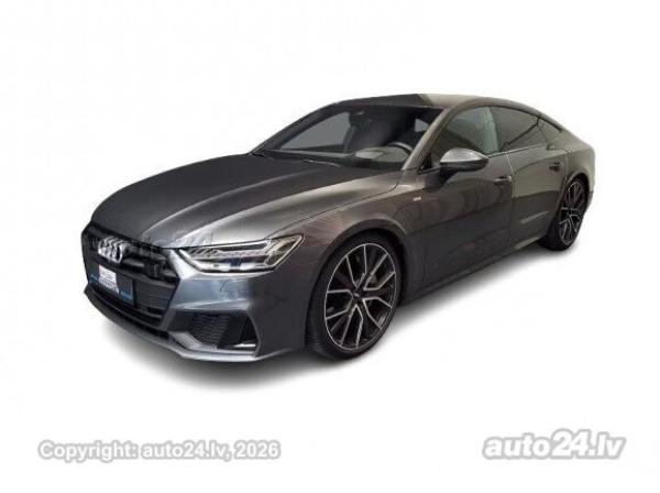 Grey Audi A7 Sportback 2021 in Tallinn, with an engine capacity of 3.00 L and mileage of 98 thousand km for 49900 €, photo 2 on AUTOMOTO.COM.LV