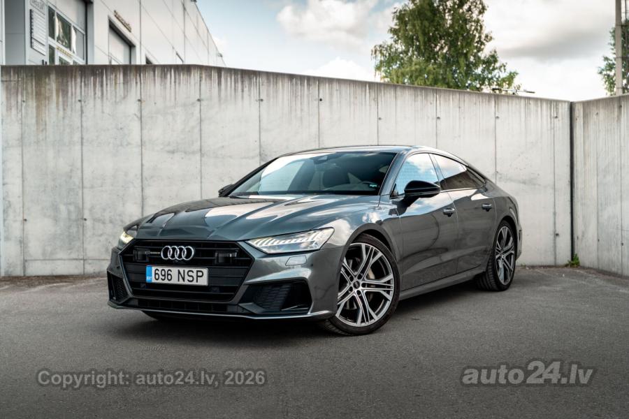 Pelēks Audi A7 Sportback 2021 Tartu, ar dzinēja tilpumu 3.00 L un nobraukumu 75 tūkst. km par 47900 €, foto 1 vietnē AUTOMOTO.COM.LV