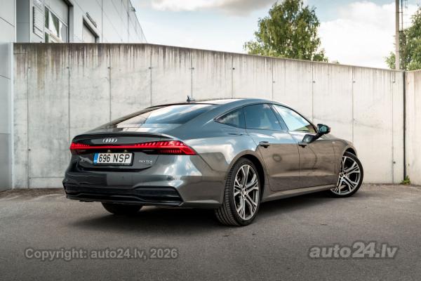 Pelēks Audi A7 Sportback 2021 Tartu, ar dzinēja tilpumu 3.00 L un nobraukumu 75 tūkst. km par 47900 €, foto 2 vietnē AUTOMOTO.COM.LV