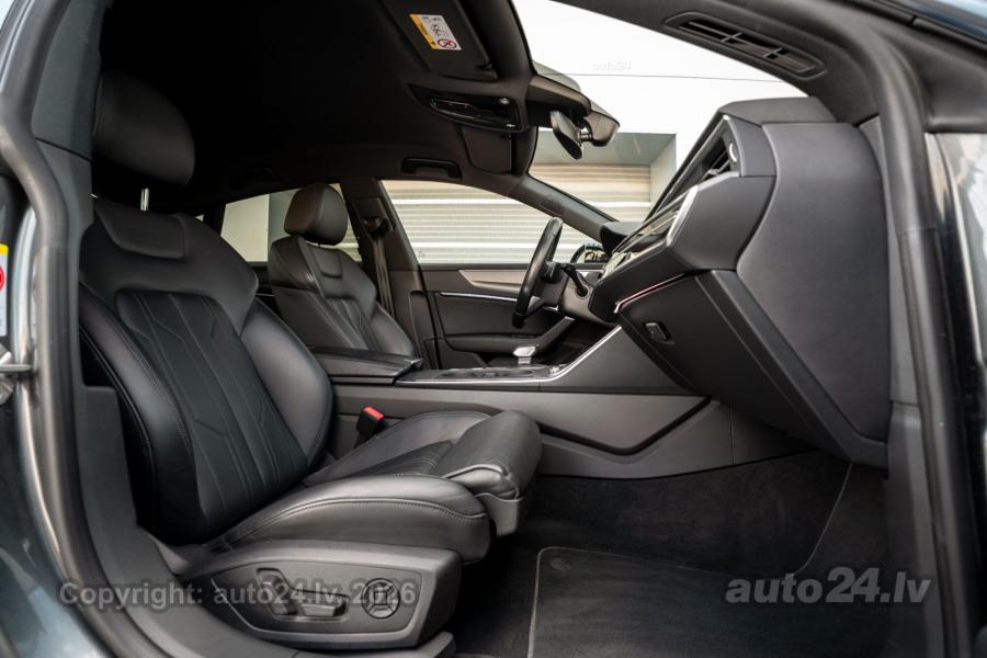 Pelēks Audi A7 Sportback 2021 Tartu, ar dzinēja tilpumu 3.00 L un nobraukumu 75 tūkst. km par 47900 €, foto 14 vietnē AUTOMOTO.COM.LV