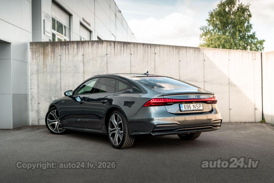 Pelēks Audi A7 Sportback 2021 Tartu, ar dzinēja tilpumu 3.00 L un nobraukumu 75 tūkst. km par 47900 €, foto 16 vietnē AUTOMOTO.COM.LV
