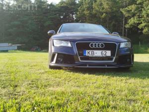 Pelēks Audi A7 Sportback 2010 Liepāja, ar dzinēja tilpumu 3.00 L un nobraukumu 275 tūkst. km par 10800 €, foto 3 vietnē AUTOMOTO.COM.LV