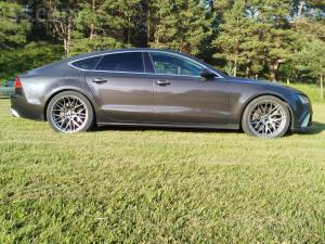 Pelēks Audi A7 Sportback 2010 Liepāja, ar dzinēja tilpumu 3.00 L un nobraukumu 275 tūkst. km par 10800 €, foto 4 vietnē AUTOMOTO.COM.LV