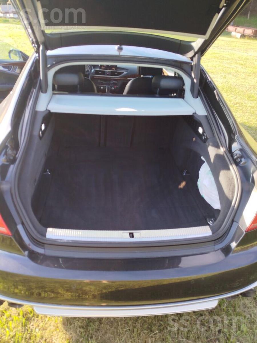Pelēks Audi A7 Sportback 2010 Liepāja, ar dzinēja tilpumu 3.00 L un nobraukumu 275 tūkst. km par 10800 €, foto 9 vietnē AUTOMOTO.COM.LV