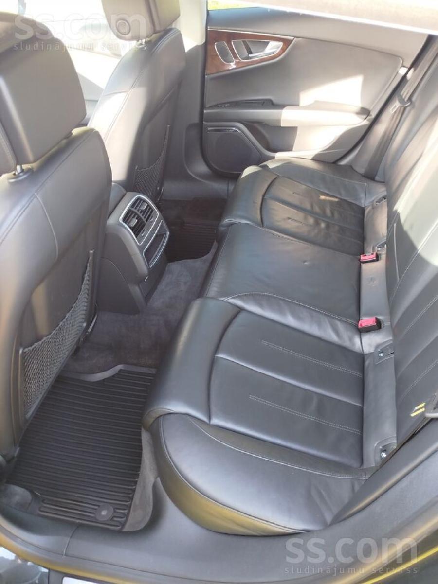 Pelēks Audi A7 Sportback 2010 Liepāja, ar dzinēja tilpumu 3.00 L un nobraukumu 275 tūkst. km par 10800 €, foto 11 vietnē AUTOMOTO.COM.LV
