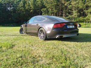 Pelēks Audi A7 Sportback 2010 Liepāja, ar dzinēja tilpumu 3.00 L un nobraukumu 275 tūkst. km par 10800 €, foto 13 vietnē AUTOMOTO.COM.LV