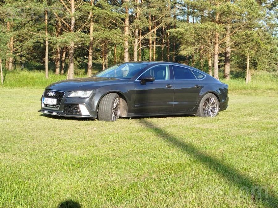 Pelēks Audi A7 Sportback 2010 Liepāja, ar dzinēja tilpumu 3.00 L un nobraukumu 275 tūkst. km par 10800 €, foto 16 vietnē AUTOMOTO.COM.LV