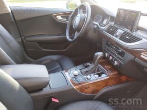 Pelēks Audi A7 Sportback 2010 Liepāja, ar dzinēja tilpumu 3.00 L un nobraukumu 275 tūkst. km par 10800 €, foto 17 vietnē AUTOMOTO.COM.LV