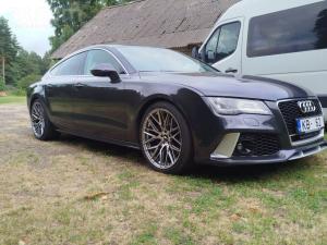 Pelēks Audi A7 Sportback 2010 Liepāja, ar dzinēja tilpumu 3.00 L un nobraukumu 275 tūkst. km par 10800 €, foto 18 vietnē AUTOMOTO.COM.LV