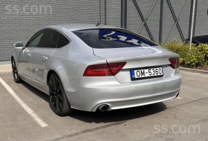 Pelēks Audi A7 Sportback 2010 Rīga, ar dzinēja tilpumu 3.00 L un nobraukumu 328 tūkst. km par 7300 €, foto 5 vietnē AUTOMOTO.COM.LV
