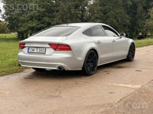 Grey Audi A7 Sportback 2010 in Riga, with an engine capacity of 3.00 L and mileage of 328 thousand km for 7650 €, photo 3 on AUTOMOTO.COM.LV