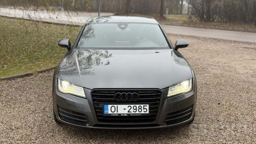 Pelēks Audi A7 Sportback 2011 Jūrmala, ar dzinēja tilpumu 3.00 L un nobraukumu 0 tūkst. km par 12350 €, foto 7 vietnē AUTOMOTO.COM.LV