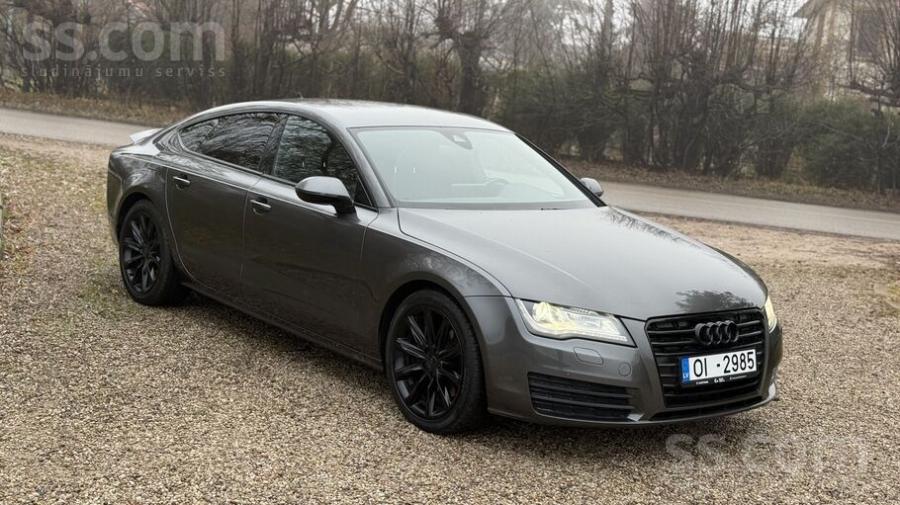 Pelēks Audi A7 Sportback 2011 Jūrmala, ar dzinēja tilpumu 3.00 L un nobraukumu 0 tūkst. km par 12350 €, foto 9 vietnē AUTOMOTO.COM.LV