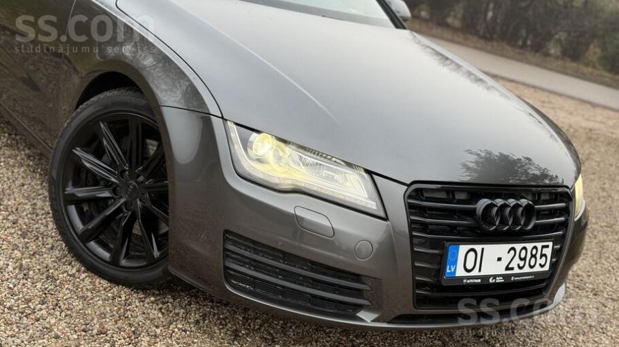 Pelēks Audi A7 Sportback 2011 Jūrmala, ar dzinēja tilpumu 3.00 L un nobraukumu 0 tūkst. km par 12350 €, foto 12 vietnē AUTOMOTO.COM.LV