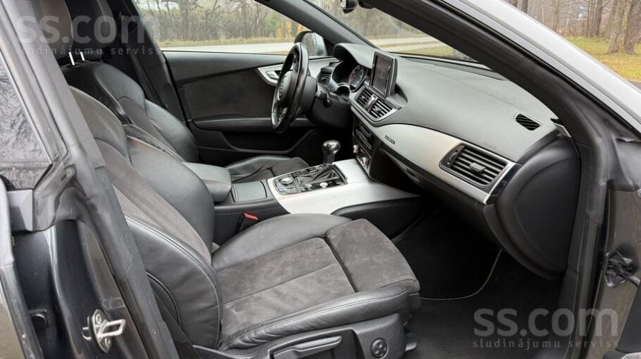 Pelēks Audi A7 Sportback 2011 Jūrmala, ar dzinēja tilpumu 3.00 L un nobraukumu 0 tūkst. km par 12350 €, foto 18 vietnē AUTOMOTO.COM.LV