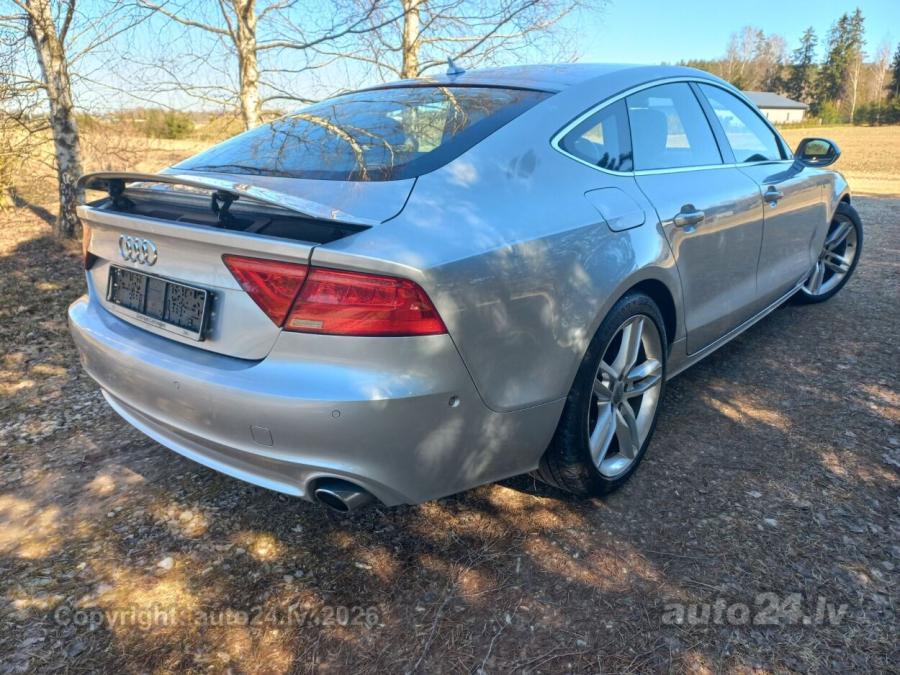 Grey Audi A7 Sportback 2011 in Tartu, with an engine capacity of 3.00 L and mileage of 230 thousand km for 13399 €, photo 8 on AUTOMOTO.COM.LV