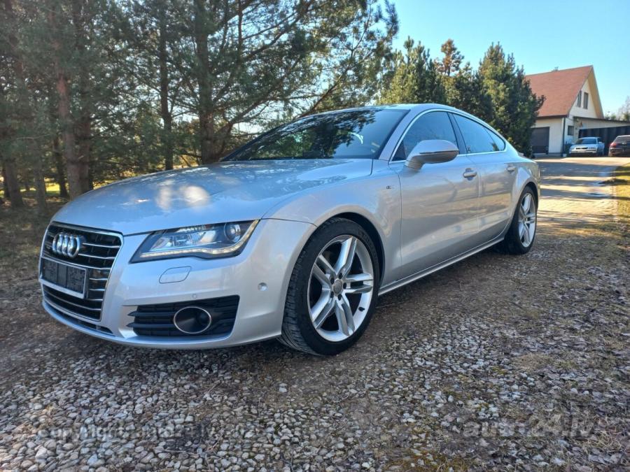 Grey Audi A7 Sportback 2011 in Tartu, with an engine capacity of 3.00 L and mileage of 230 thousand km for 13399 €, photo 4 on AUTOMOTO.COM.LV