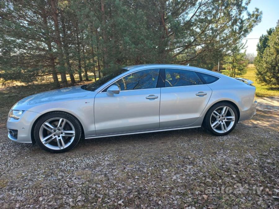 Grey Audi A7 Sportback 2011 in Tartu, with an engine capacity of 3.00 L and mileage of 230 thousand km for 13399 €, photo 6 on AUTOMOTO.COM.LV