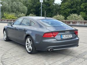 Grey Audi A7 Sportback 2011 in Riga, with an engine capacity of 3.00 L and mileage of 309 thousand km for 13900 €, photo 5 on AUTOMOTO.COM.LV