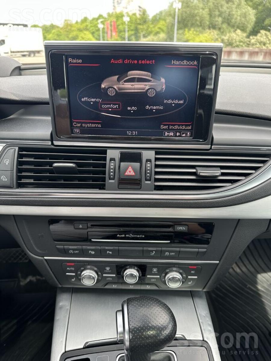 Grey Audi A7 Sportback 2011 in Riga, with an engine capacity of 3.00 L and mileage of 309 thousand km for 13900 €, photo 6 on AUTOMOTO.COM.LV