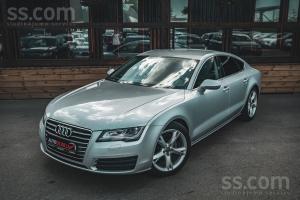 Pelēks Audi A7 Sportback 2012 Rīga, ar dzinēja tilpumu 3.00 L un nobraukumu 0 tūkst. km par 9990 €, foto 3 vietnē AUTOMOTO.COM.LV