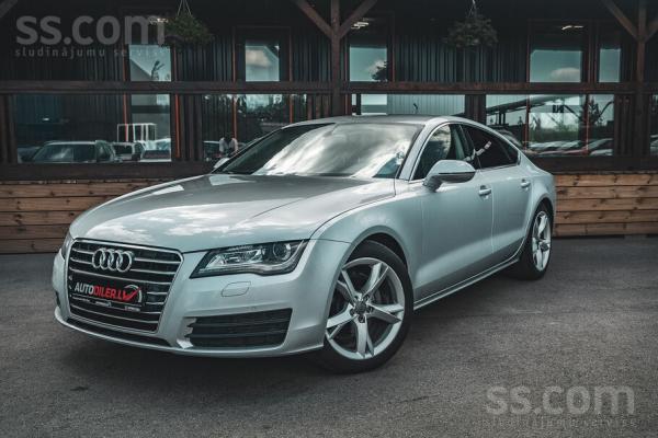 Pelēks Audi A7 Sportback 2012 Rīga, ar dzinēja tilpumu 3.00 L un nobraukumu 0 tūkst. km par 9990 €, foto 1 vietnē AUTOMOTO.COM.LV