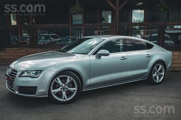 Pelēks Audi A7 Sportback 2012 Rīga, ar dzinēja tilpumu 3.00 L un nobraukumu 0 tūkst. km par 9990 €, foto 3 vietnē AUTOMOTO.COM.LV