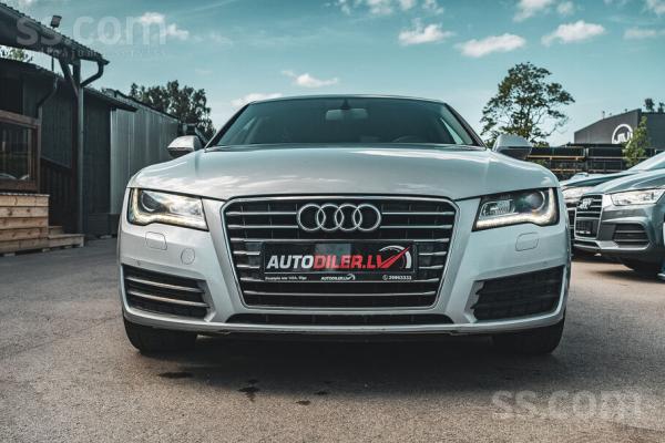 Pelēks Audi A7 Sportback 2012 Rīga, ar dzinēja tilpumu 3.00 L un nobraukumu 0 tūkst. km par 9990 €, foto 4 vietnē AUTOMOTO.COM.LV