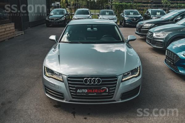 Pelēks Audi A7 Sportback 2012 Rīga, ar dzinēja tilpumu 3.00 L un nobraukumu 0 tūkst. km par 9990 €, foto 5 vietnē AUTOMOTO.COM.LV